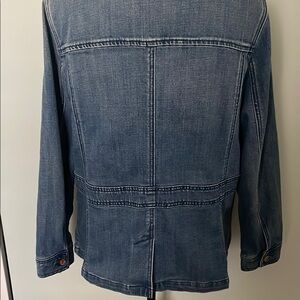 Talbots | Jackets & Coats | Talbots Denim Jacket With Copper Button ...